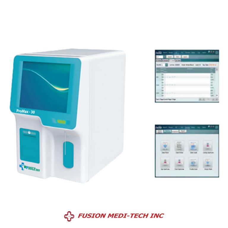 PROMAX 30 AUTO HEMATOLOGY ANALYZER – Fusion Medi-Tech Inc.